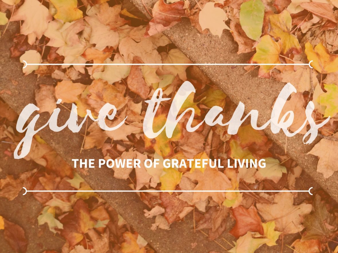 Give Thanks – The Power Of Grateful Living | Vineyard Digital