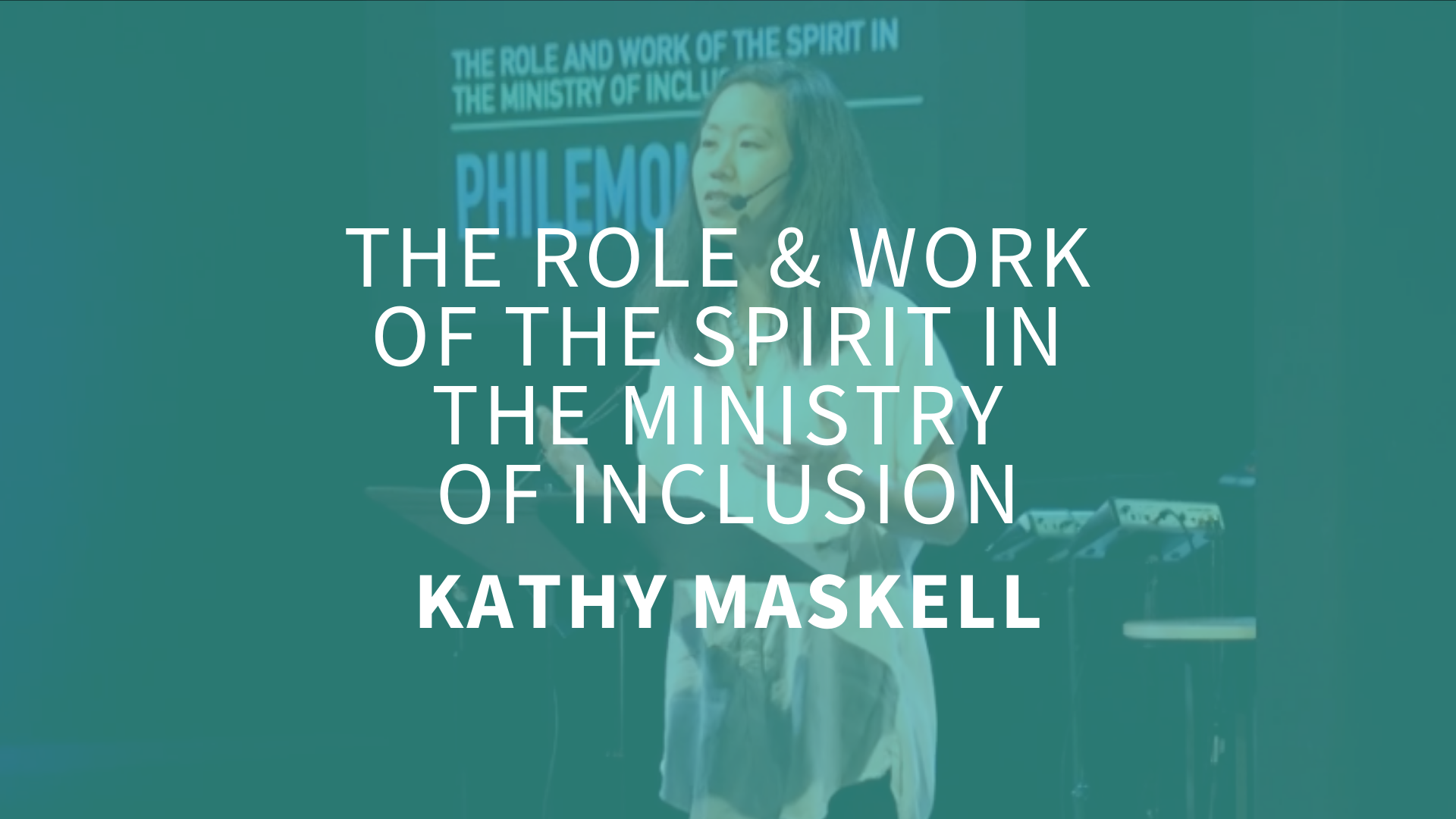 The Role And Work Of The Spirit In The Ministry Of Inclusion | Kathy ...